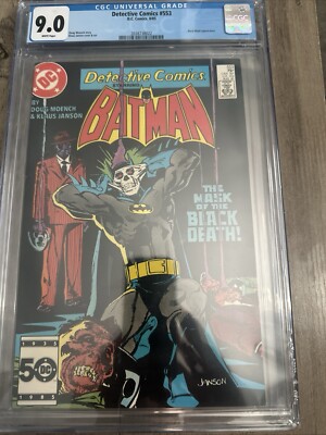 1985 BATMAN DETECTIVE COMICS #553 ISSUE BLACK MASK 2nd APPEARANCE CGC 9 ...