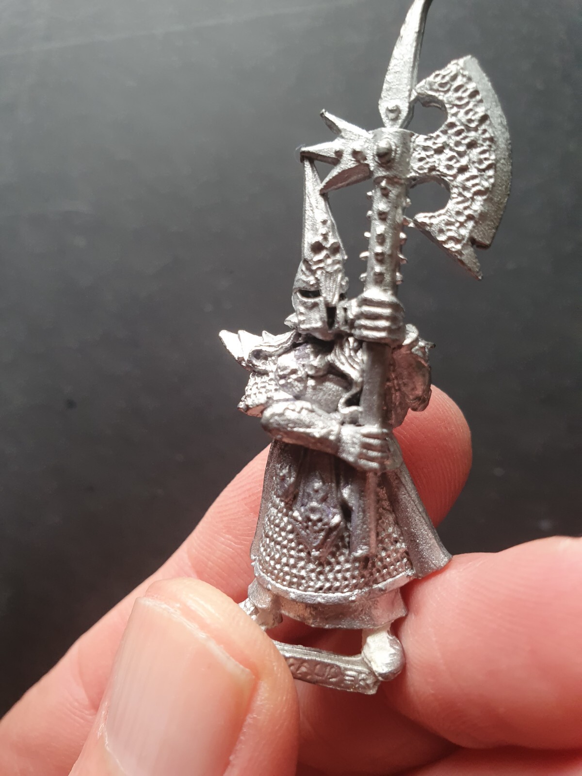 RARE WARHAMMER FB MARAUD DARK ELF BLACK GUARD OF THE NAGGAROTH 1 1995 ...