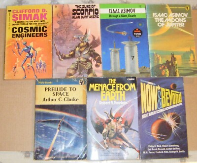 Vintage Science Fiction Paperbacks - Simak, Asimov, Clarke Etc. | eBay UK