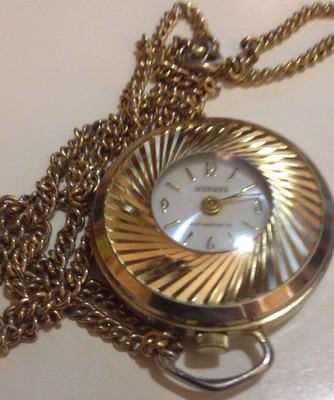 NORBEE ANTIMAGNITIC SWISS MADE PENDANT WATCH WORKS AND LOOKS GOOD #48 ...