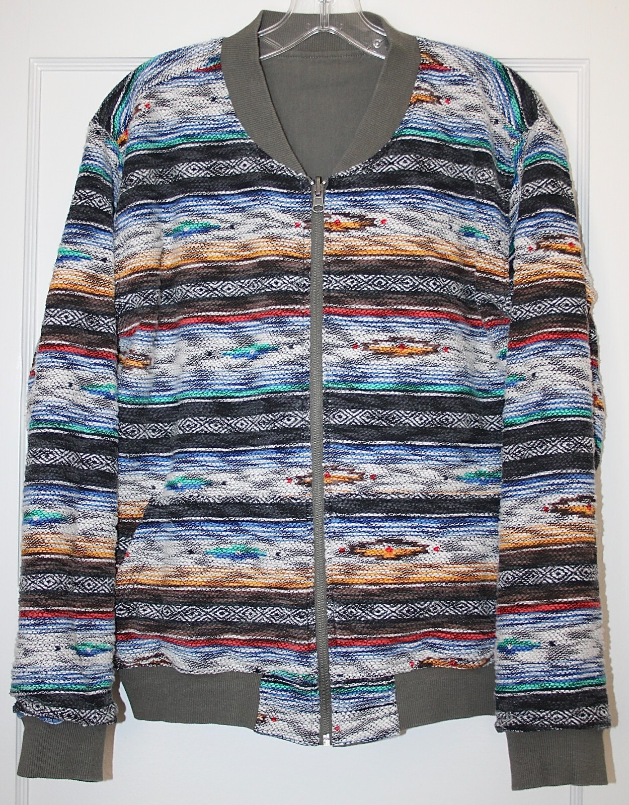 Las Vegas Reversible Jacket Native American Mexican I… - Gem