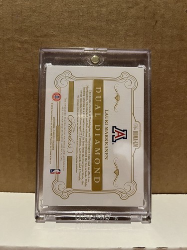 2018 Panini Flawless Collegiate Lauri Markkanen Dual Diamond Patch Auto ...