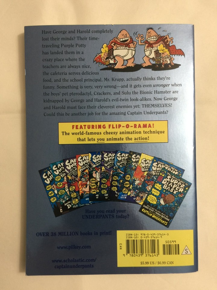 Captain Underpants Ser.: Captain Underpants and the Preposterous Plight ...