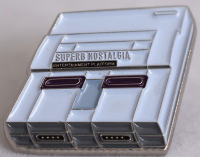 Super Nintendo (Nostalgia) Console SNES Pin | eBay
