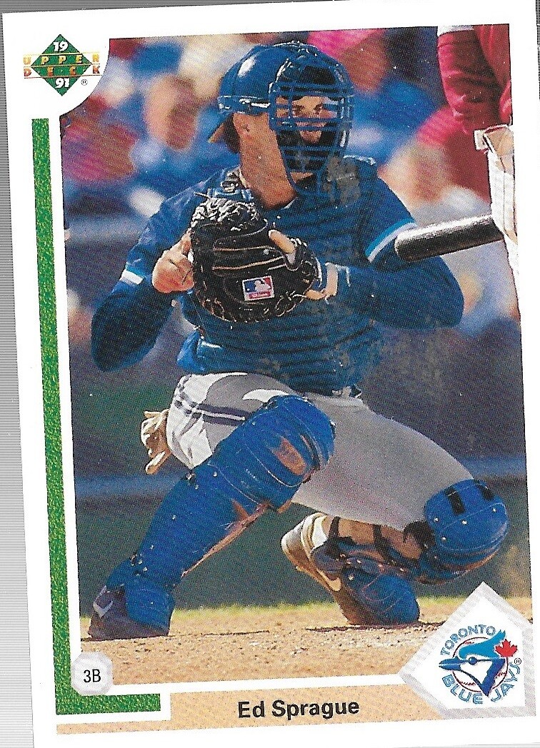 1991 Upper Deck Final Edition Ed Sprague Rookie Toronto Blue Jays 47F ...