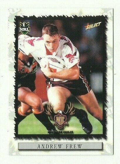 2000 NRL SELECT MANLY SEA EAGLES ANDREW FREW # 61 CARD | eBay