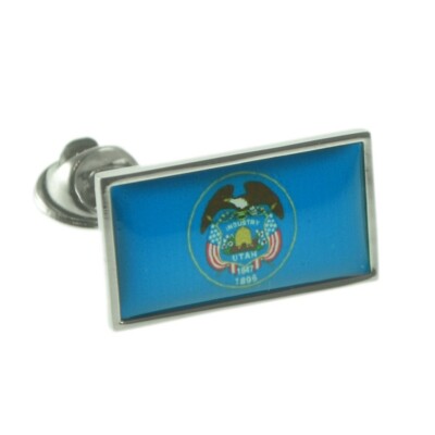 USA American UTAH State Flag Lapel Pin Badge XOMTP000 - UTAH | eBay UK