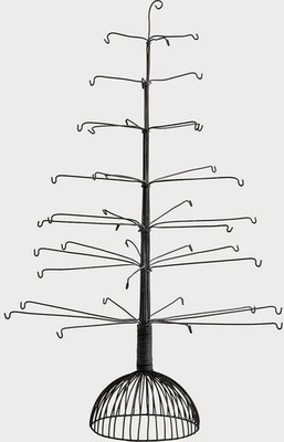 Primitive Style Metal Wire Display Tree 26"x15" Christmas Ornaments ...
