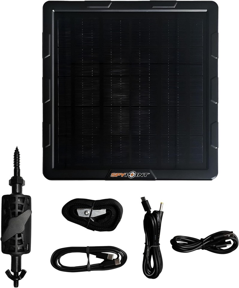 SPYPOINT SPLB-10 Compact Solar Panel Lithium Battery Powered | eBay