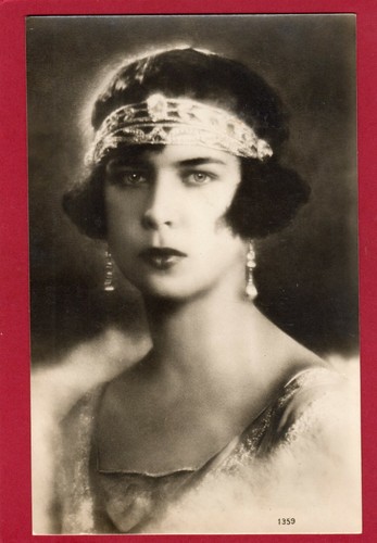 Queen Marie Jose Italy former Princess Belgium RP pc unused AL739 | eBay