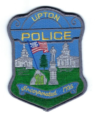 Upton (Worcester County) MA Massachusetts Police patch - NEW ...