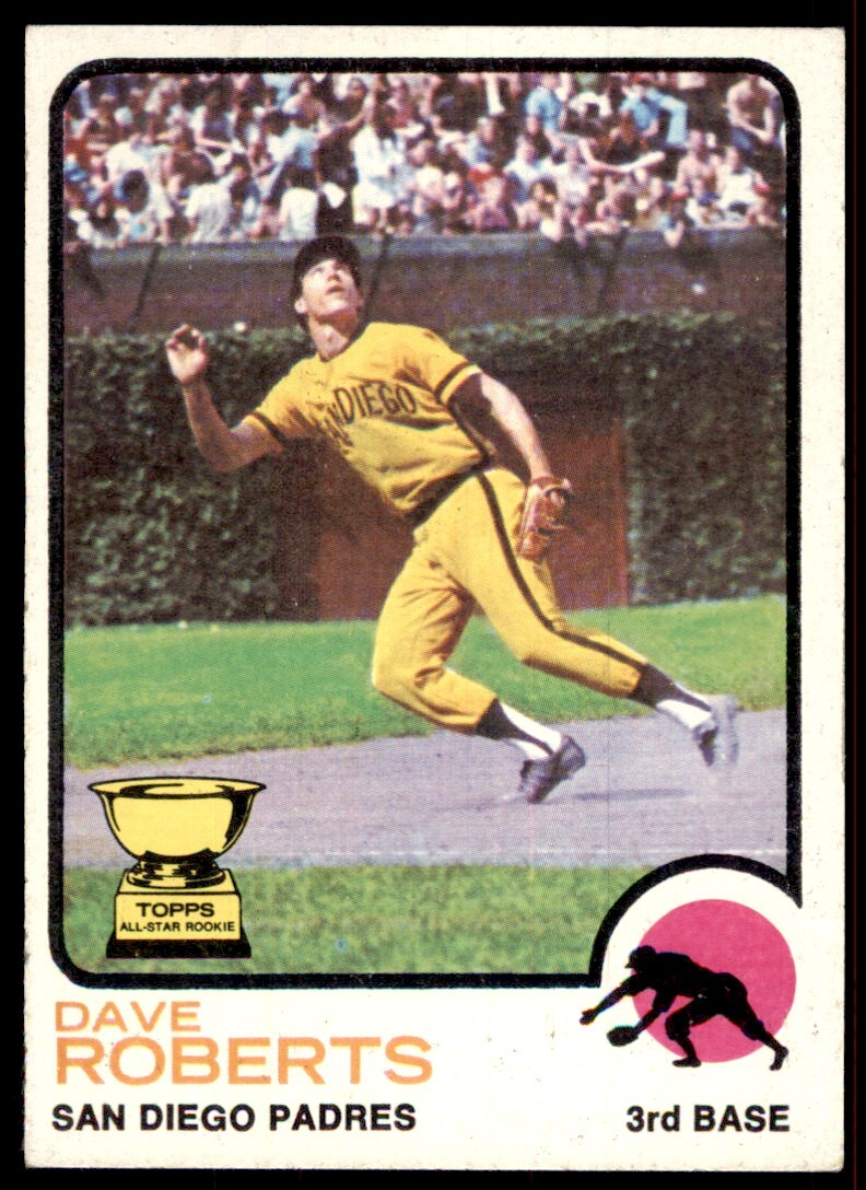 1973 TOPPS DAVE ROBERTS SAN DIEGO PADRES #133 | eBay
