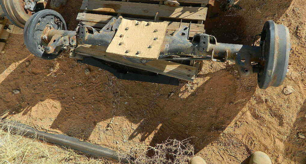 TOYOTA 4RUNNER 2.7L REAR END DIFFERENTIAL AXLE CARRIER HOUSING WITH ...