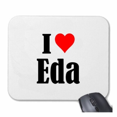 MOUSEPAD Mauspad I Love Eda Ich Liebe Eda | eBay.de