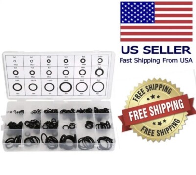 Wolfride 225PCS O Ring Seals Kit Assorted O Rings Small Rubber O Rings ...