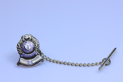 10K Yellow Gold Guardsmark Tie Tack With Accent Diamond- 12214 | eBay