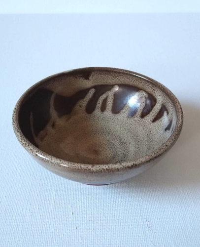 Small Dish signed by Corofin Ireland pottery trinket dish brown | eBay