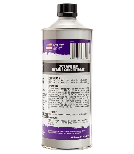 VP Racing Fuels 2855 Madditive Octanium Octane Booster Racing Formula ...