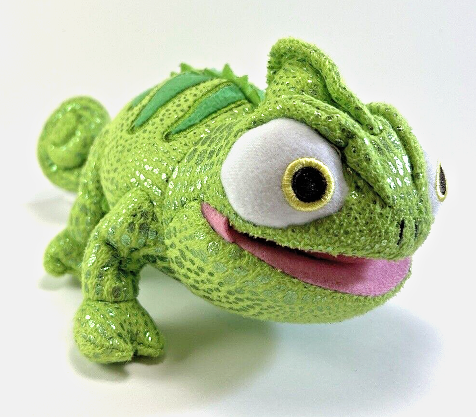 Disney Store Tangled Pascal Rapunzel’s Chameleon Lizard Green Metallic ...