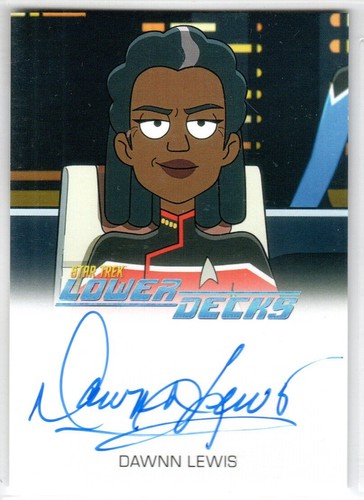 STAR TREK LOWER DECKS DAWNN LEWIS AS CAPTAIN CAROL FREEMAN FULL BLEED ...