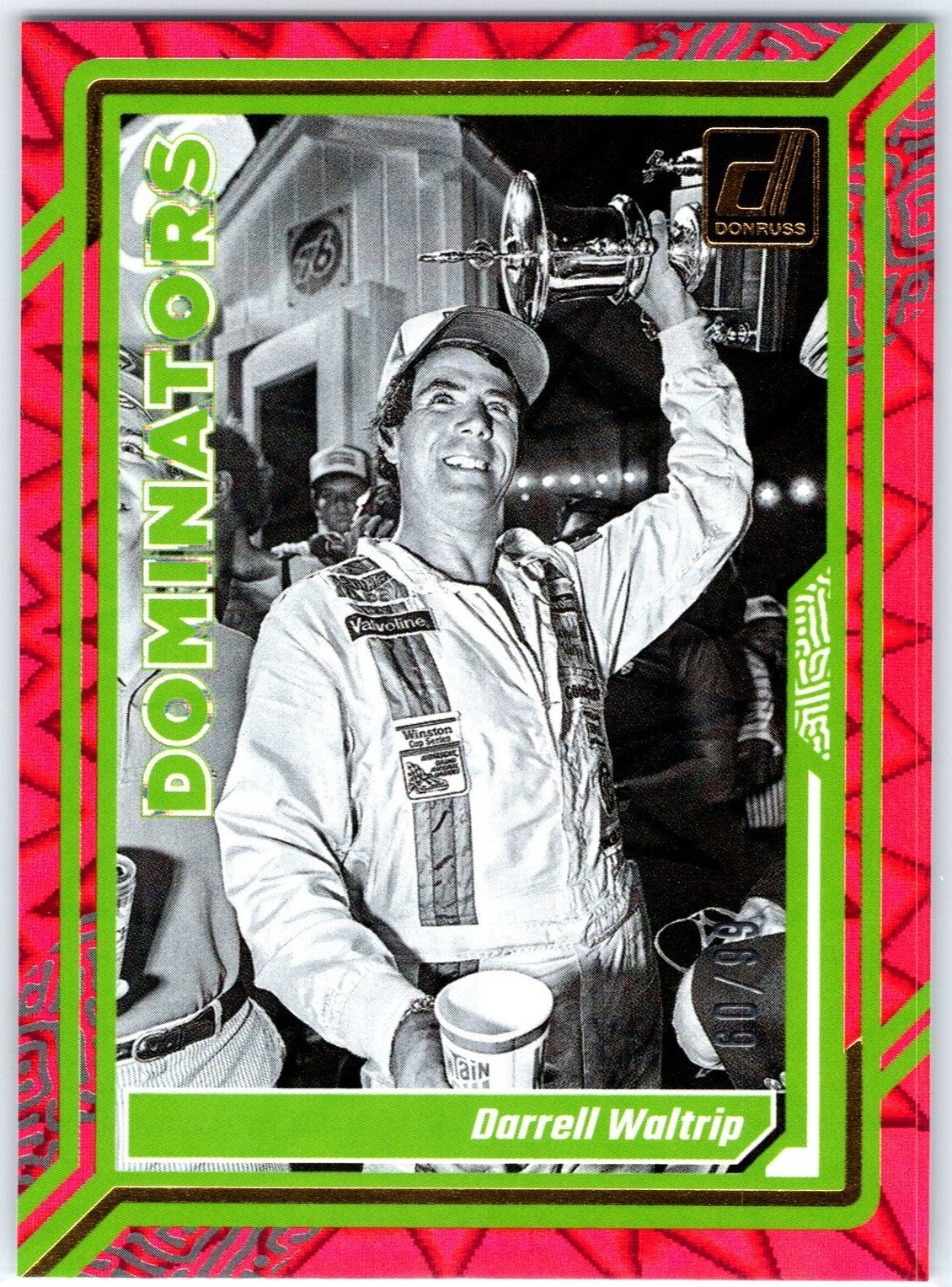 2024 Panini Donruss NASCAR - Dominators Darrell Waltrip #3 Red Xplosion ...
