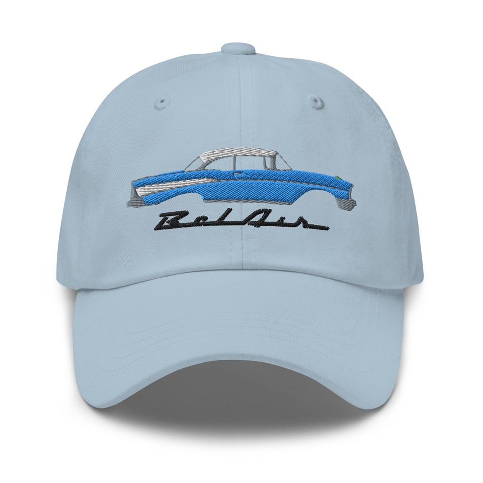 1957 Bel Air Antique 57 Chevy Classic Car Turquoise and White Top Dad ...