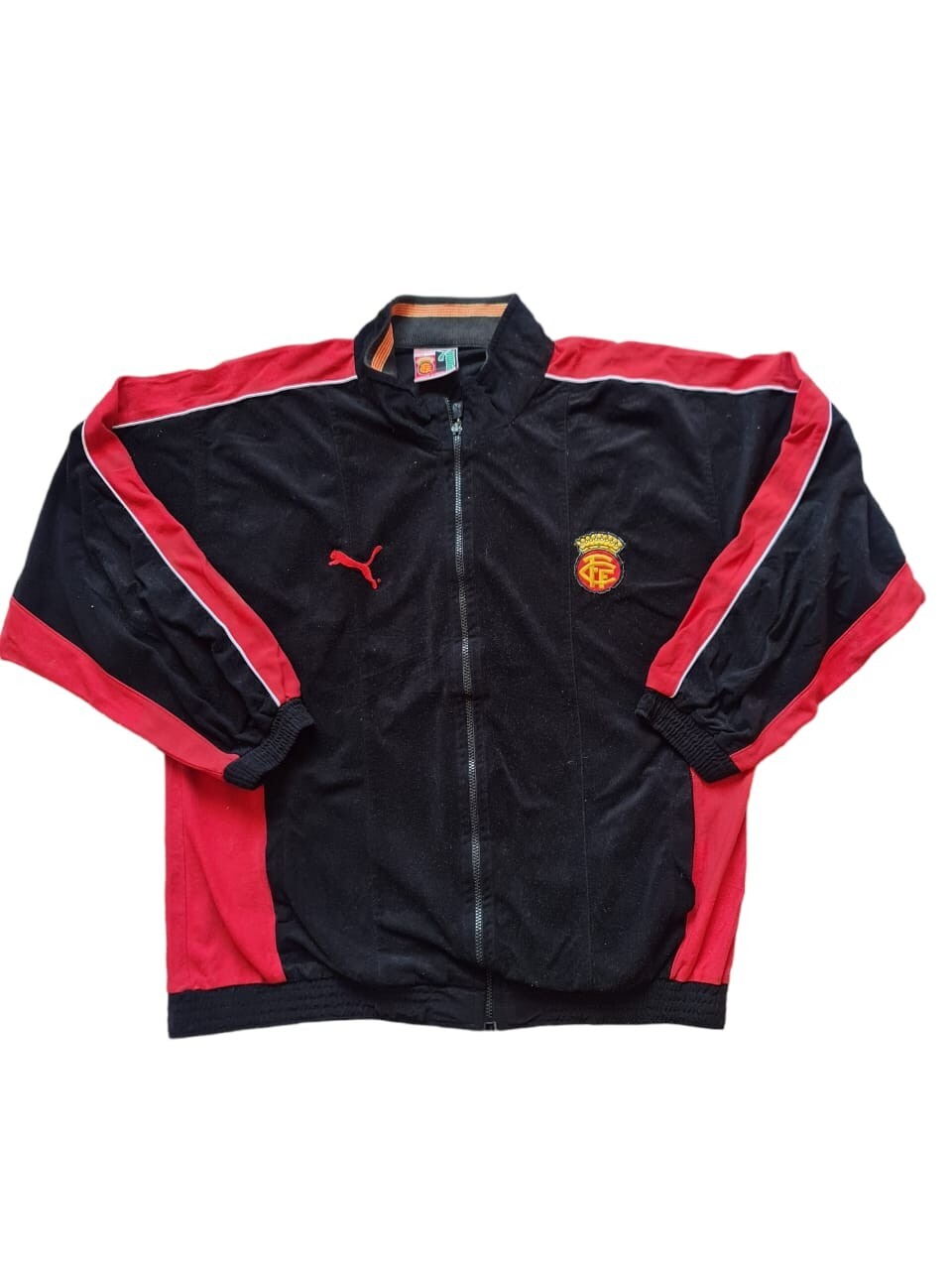 Rare Vintage 90s Catalunya Puma Football Soccer Track Jacket Sz XXL | eBay