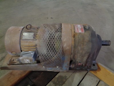 Link Belt gear Speed Reducer 7.6:1 Model CDB2 55 (7.5 HP) w/motor (see ...