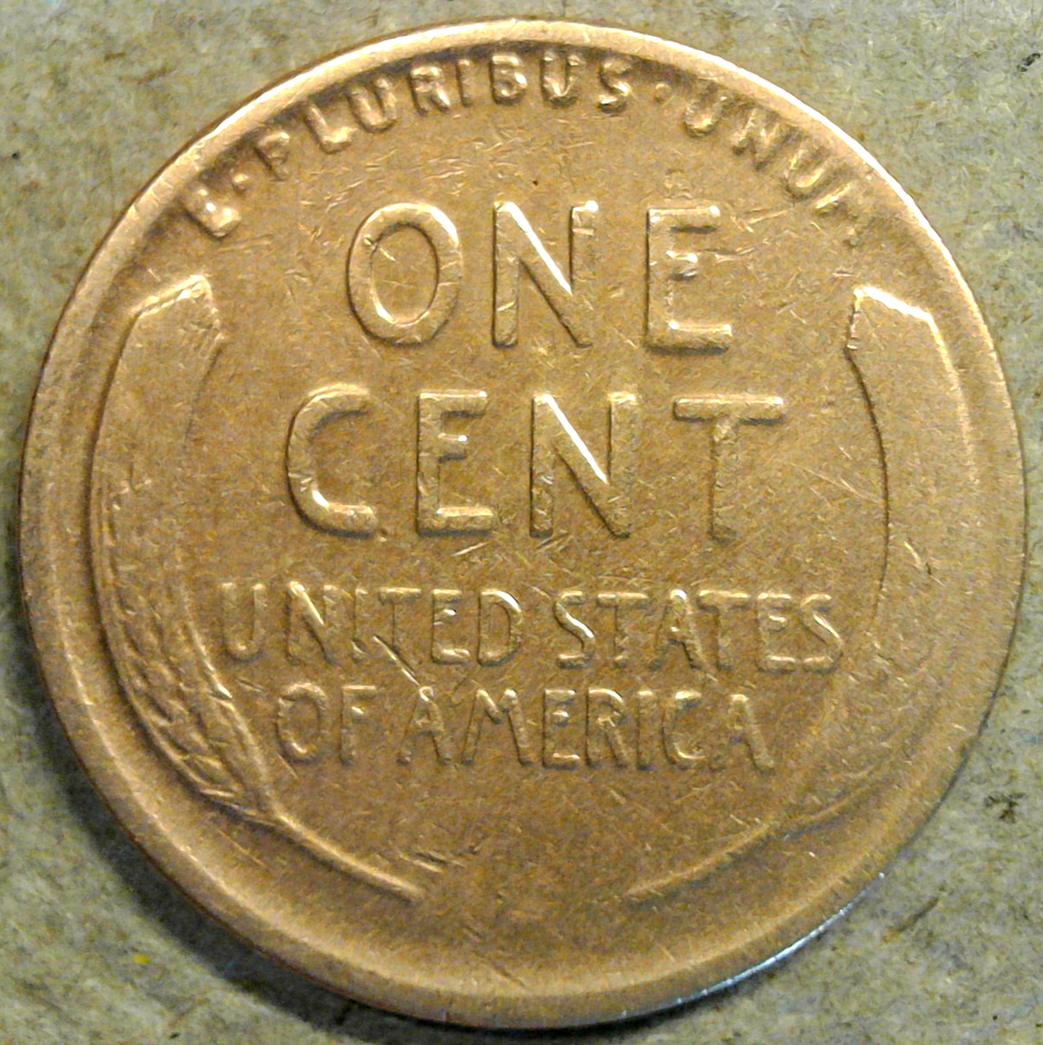 1919 D American Cent Circulated Brown Lincoln Wheat Denver Mint Penny ...