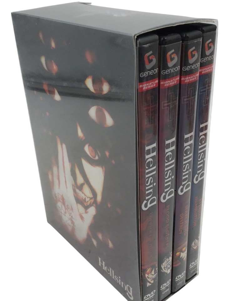 Anime DVD Lot: Hellsing Ultimate Series Full Metal Panic Elfen Lied ...