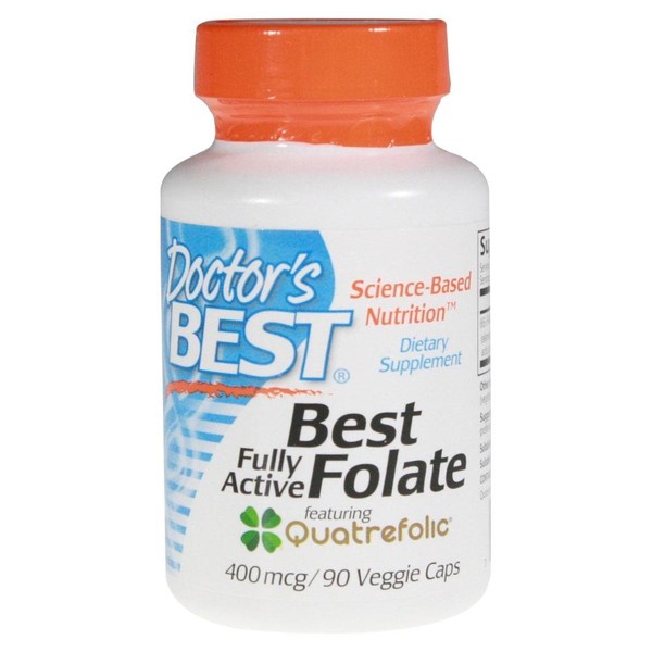 Doctor's Best Best Fully Active Folate Featuring Quatrefolic for sale ...