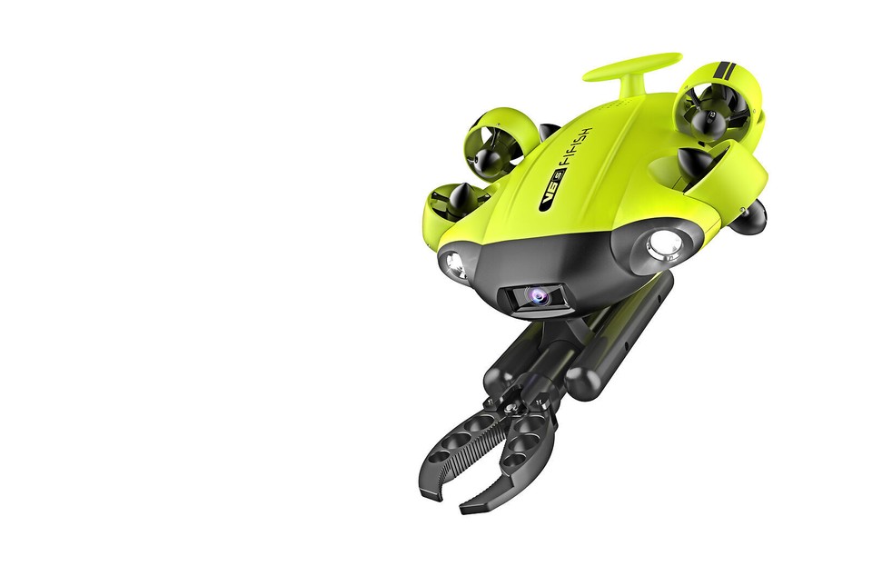BRAND NEW QYSEA FIFISH V6S Underwater Drone with Robotic Arm Claw 4K ...