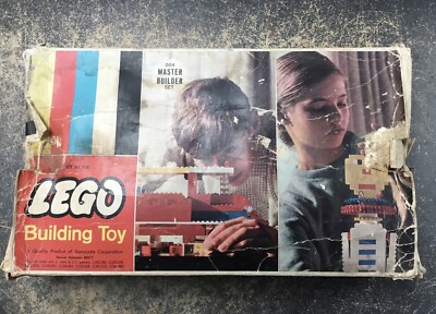 1960s Lego Master Builder Set, 004, with original box and instruction ...
