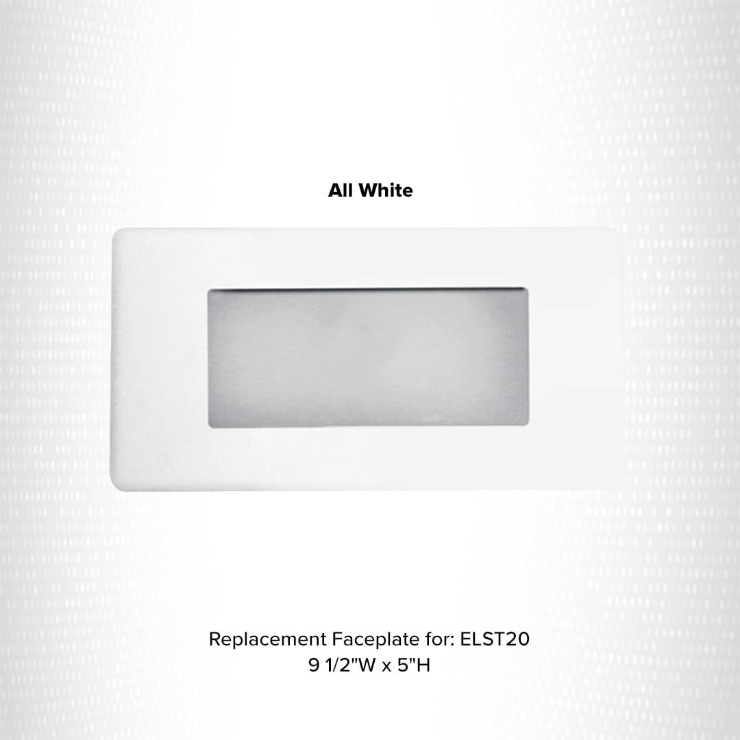 Lighting Open Faceplate For Elst11w Step Lights Wall Cover Plate Light ...