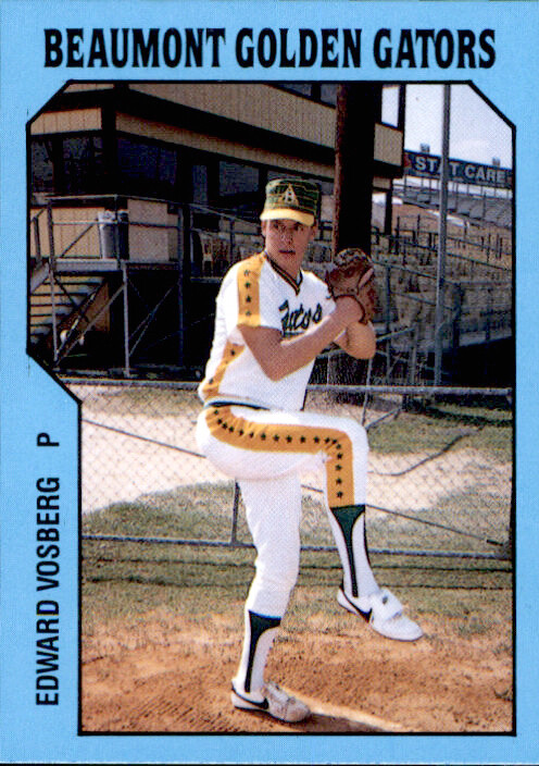 1985 Beaumont Golden Gators TCMA #5 Edward Vosberg Tucson Arizona ...