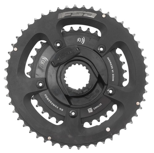 Power2Max NGeco Road Power Meter Spider 52/36T FSA Chainrings 110 BCD ...