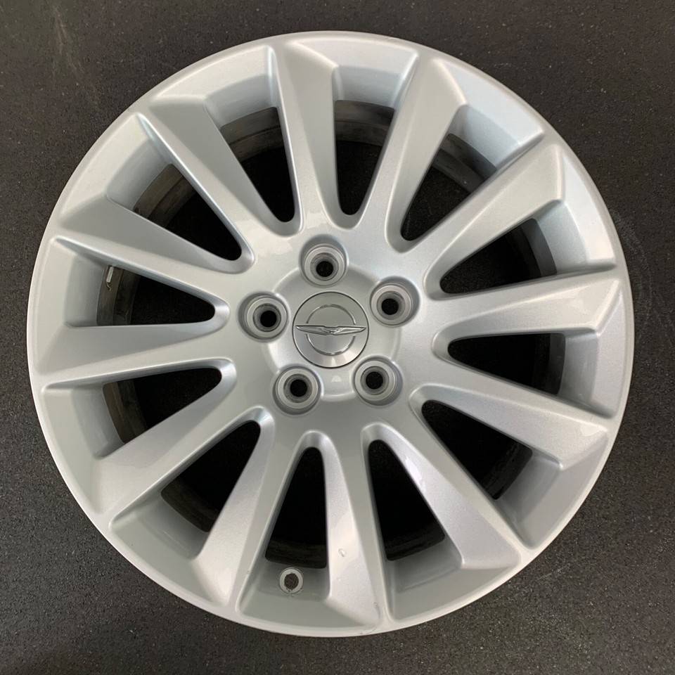 2011-2014 Chrysler 300 RWD 17" Original Wheels Rims + Caps Hol.2417 ...