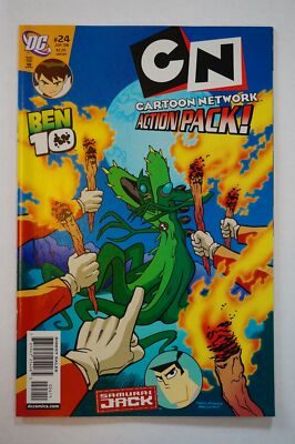 BEN 10 ~ SAMURAI JACK ~ CARTOON NETWORK Action Pack Comic # 24 | eBay UK