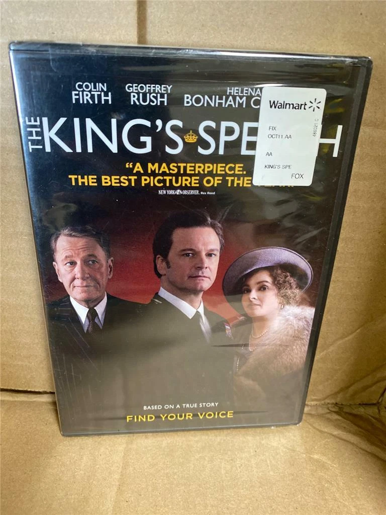 The Kings Speech Dvd