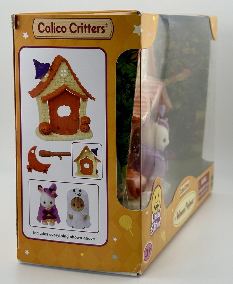 Sylvanian Families Calico Critters Halloween Playhouse NEW Set Limited ...