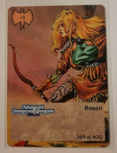 TSR Spellfire CCG 1st Ed. ROWAN Card #269 of 400 Advanced Dungeons ...
