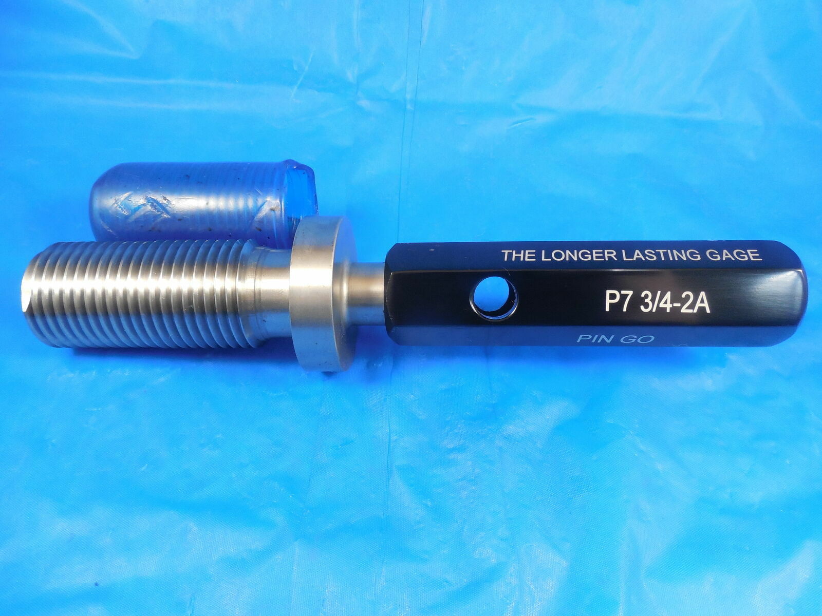 NICE P7 3/4 2A SUCKER ROD PIN SET THREAD PLUG GAGE .75 GO ONLY 3/4-2A P ...