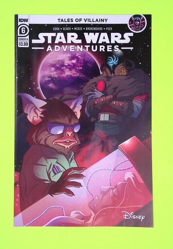 Star Wars Adventures #6b Vol. 2 2021 IDW Publishing Variant 8.0 K19-165 ...