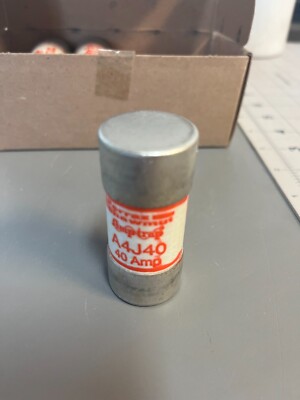 Mersen A4J40 40Amp (40A) A4J 600V Fast-Acting Class J Pack of 1 Fuses ...