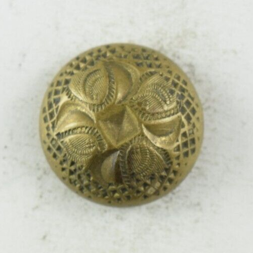 1870's-80's Fancy Brass Victorian Vintage Original Button L9C | eBay