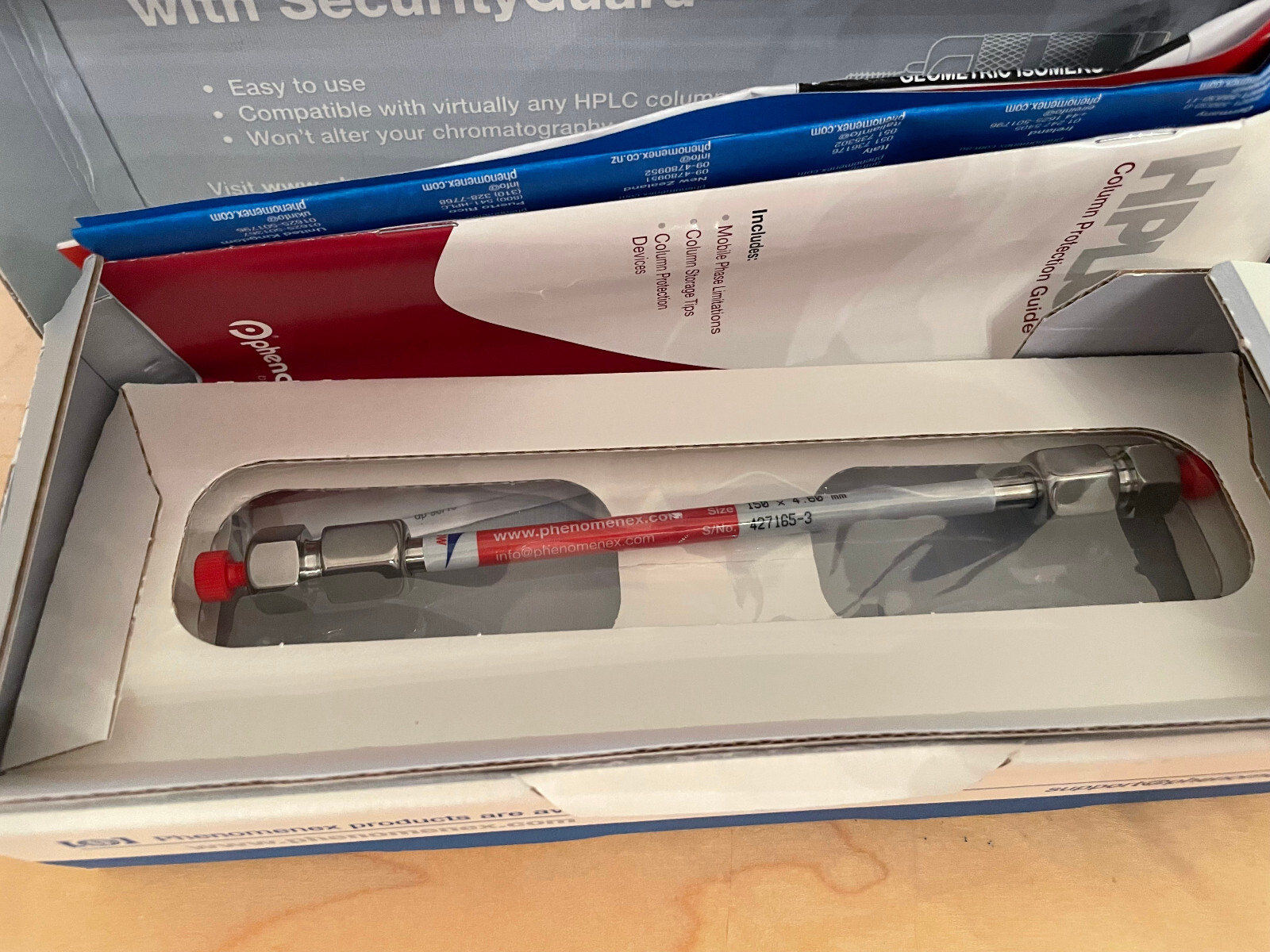 new Phenomenex HPLC column Luna PFP(2) 3u | Grelly USA