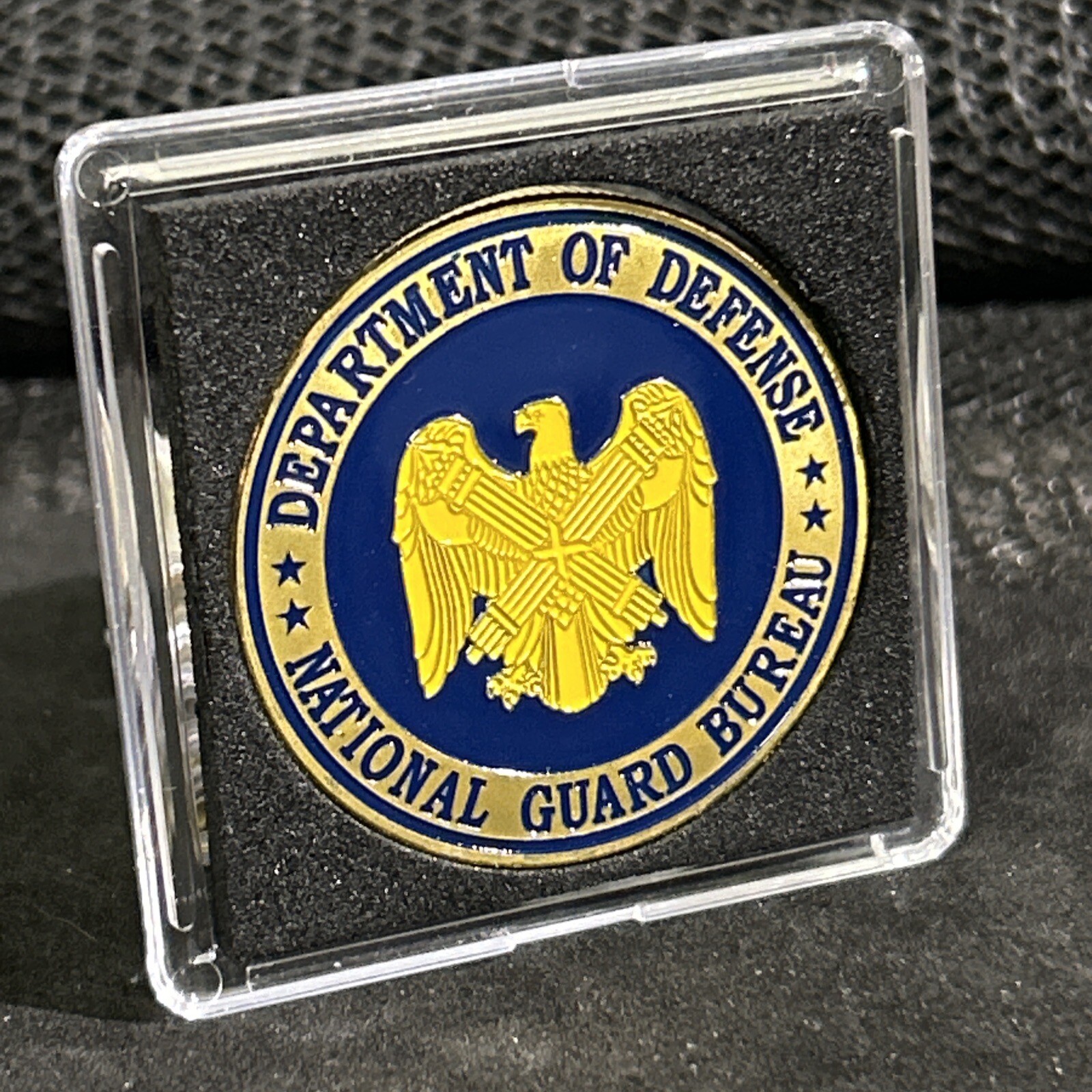 NATIONAL GUARD BUREAU Challenge Coin United States DOD with Case | eBay