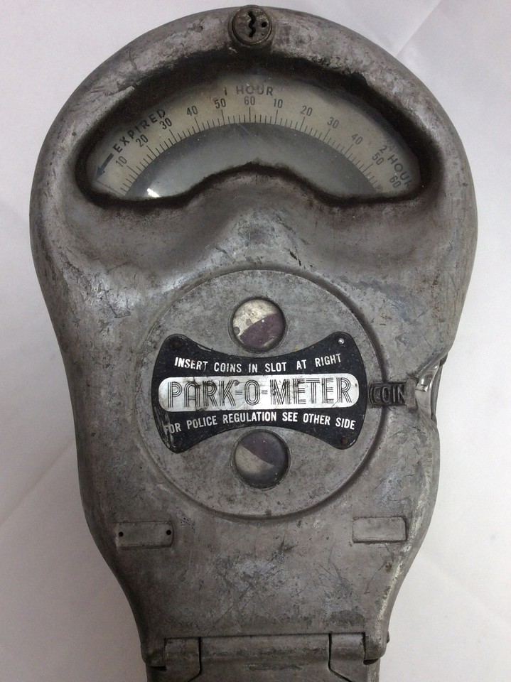 Vintage 1950s Park-O-Meter Single Slot Parking Meter Head | eBay