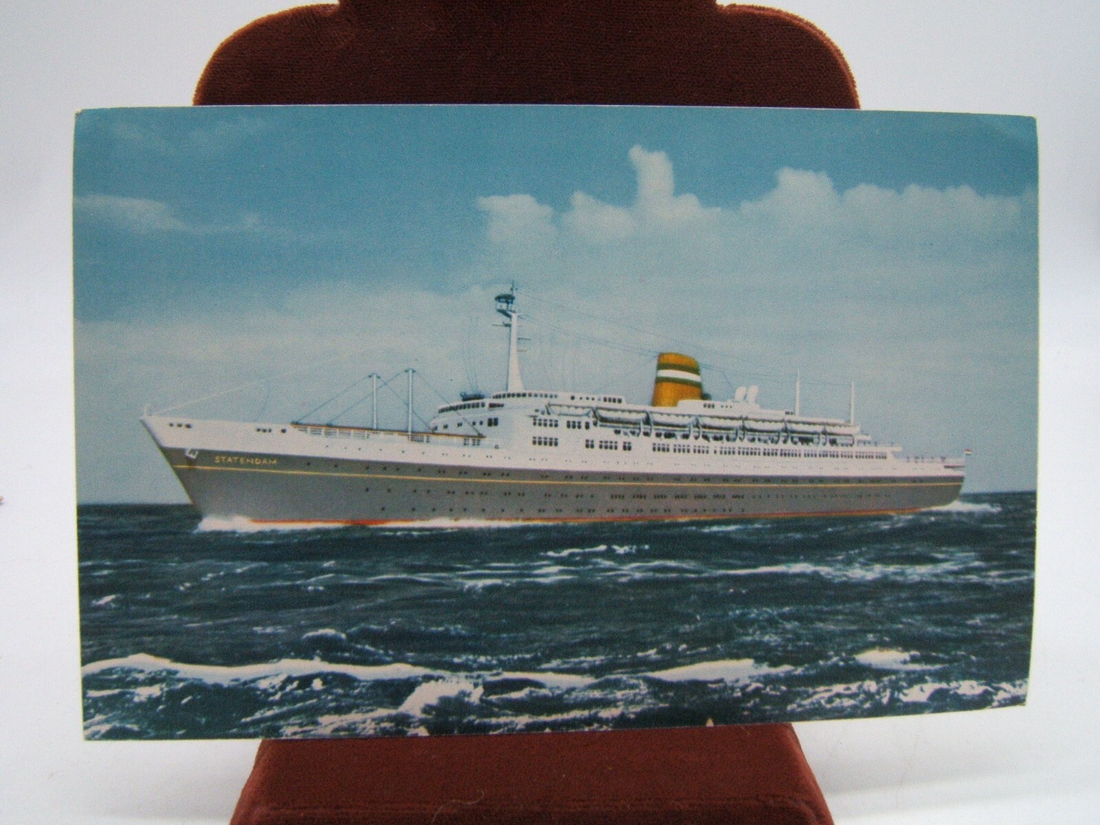 POSTCARD SHIP OCEAN LINER SS STATENDAM HOLLAND-AMERICA LINES | eBay