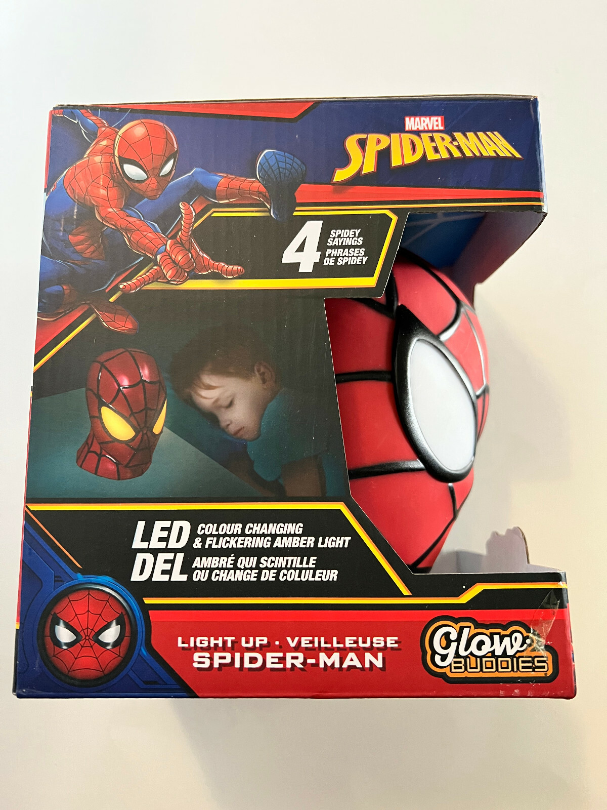 Marvel Glow Buddies Light Up Spider-Man Head | eBay